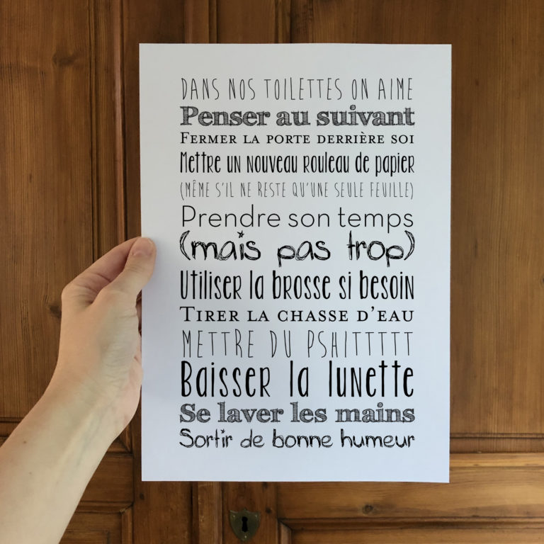 Affiche définition ATSEM - L'Atelier Typodeco Affiche définition ATSEM - L'Atelier Typodeco
